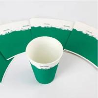 China Paper Cup Raw Materials for Cup Making Use Custom Print PE PLA Coated Paper Paper Cups Wholesale for sale