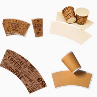 China Aqueous Coated Paper Cup Fan Replacement PE PLA Materials Compostable Cup Fan for Making Rolled Paper Cups for sale