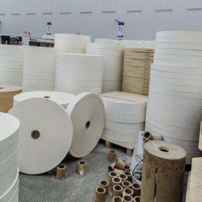 China Durable PE PLA Coated Bottom Paper Rolls for Custom Designed Paper Cup Production for sale