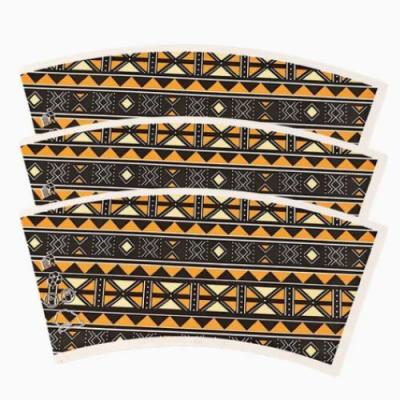 China 100% Virgin Wood Pulp Single Side Double Side PE PLA Coated Paper Cup Fan Coffee Tea Cup Raw Material for sale