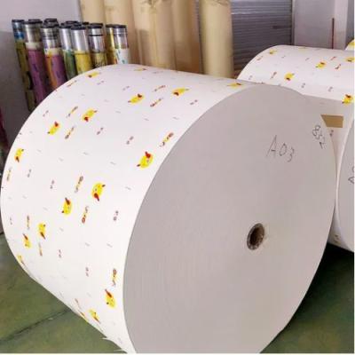 China FSC 150 to 350GSM Paper Roll with Single Double PLA Coating Paper Cup Raw Material for sale