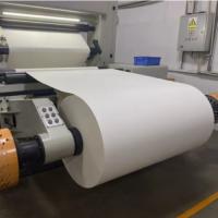 China Biodegradable Customizable PE Coated White Paper Cup Rolls Flexography Printing Beverage Wrapping for sale