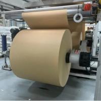 China Custom Available Coating Brown Kraft Cup Paper Roll for Food Container Paper Cups for sale