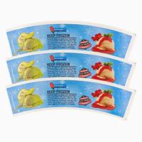 China Single PE PLA Coated Cup Fan Paper Craft Paper Fan for 100% Biodegradable Paper Cup Fans for sale