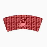 China Food Grade Paper Cup Fan Disposable for Hot Cold Coffee Tea Beverage Drinking for sale