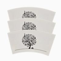 China Coffee Tea Paper Cup Material Food Grade One Side PLA Coated Paper Fan for sale