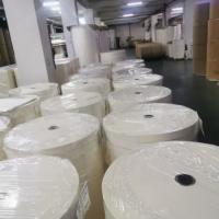 China Eco-Friendly Waterproof PLA Coated Paper Roll for Disposable Coffee Paper Roll for sale