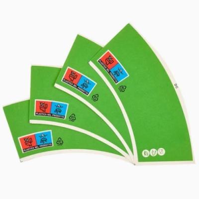 China Recyclable Waterproof PE Coated Paper Cup Fan for Noodle Bowls Various Paper Cups for sale