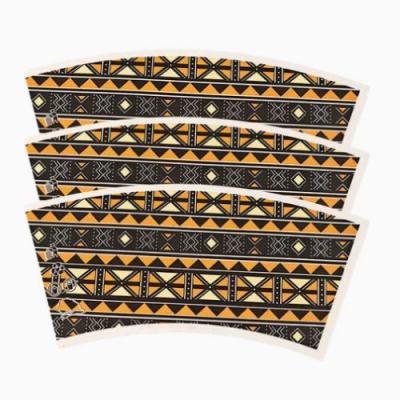 China Multi-Weight Options PE Coated Paper Cup Fan for Hamburger Wrap and Coffee Tea Cup Making for sale
