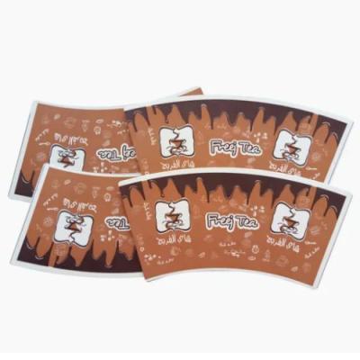 China No Leaks Innovation Quality Assurance Coated Paper Cup Fan Waterproof 100% Virgin Wood Pulp for sale