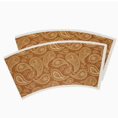 China Factory-Direct Oil-Proof and Moisture-Proof Food-Grade PE Coated Paper Cup Fan for Sugar Bags and Coffee Bags Food-Grade Packaging for sale