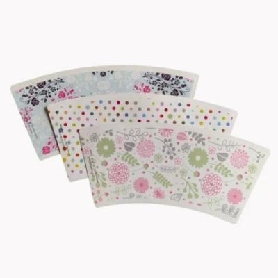 China Recycled Raw Synthetic Paper Cup Fan with PE Coated for Coffee Tea Various Kinds Cup Making for sale