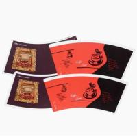 China FSC Eco-Friendly Paper China Manufacturers 100% Biodegradable Paper Cup Fan for Making for sale