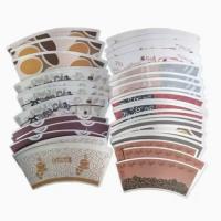 China Multiple Specifications Disposable Eco-Friendly Food Grade Paper Cup Fan Watweproof Biodegradable for sale