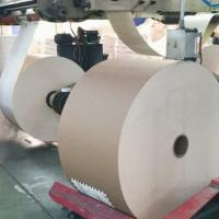 China Custom Size Higher Quality Hot Selling Kraft Paper Cup Roll Single PE Coated Paper Cup Roll for sale