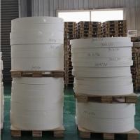 China Replacement PLA Materials Compostable Double Walls Cup Bottom Roll for Making Rolled Paper Cups for sale