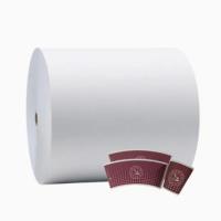 China Custom Printed 1-7 Various Colors Paper Cup Roll with Single PE Coated OEM ODM Acceptable for sale