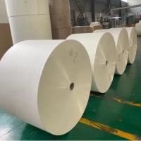 China Custom Logo Printing Paper Roll Double PLA Coated for Cold Ice Cream Coffee Tea Beverage Cups Bowls for sale