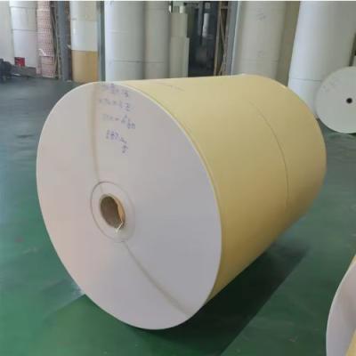 China Food Grade Brown Kraft Paper Coffee Cup Disposable Eco Friendly Paper Cup Material Paper Cup Roll for sale