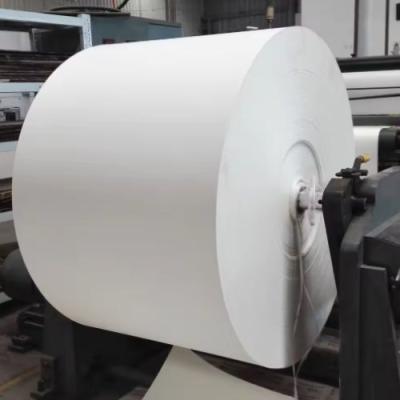 China Customized PE Coated Printed Paper Cup Rolls Cupstock Paper Raw Materials Heat Insulationn for sale