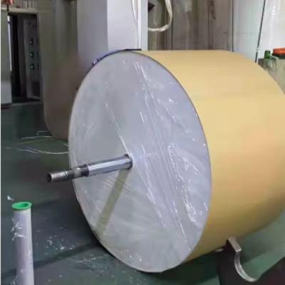 China 6 Colours Flexo Offset Printing PE Coated Paper Roll for Disposable Hot or Cold Coffee Tea Beverage Paper Cup for sale