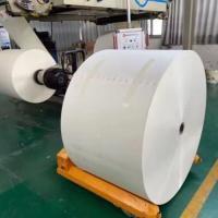 China Factory Wholesale Food Grade Cupstock Paper Die-cutting White PE Coated Paper Roll No Print for sale