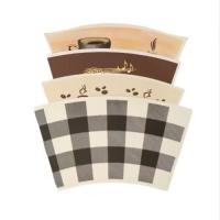 China 4oz Single Wall Paper Cup Fan PLA Coated Eco Friendly Coffee Cup Disposable Hot Cold Drinks Paper Coffee Cups for sale