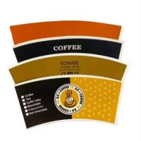 China Waterproof Coffee Take Away Paper Cup Fan Factory Direct Disposable Raw Materials Customized Printing for 2oz 8oz 10oz 12oz Craft Paper Cups for sale