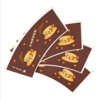 China Customized Color Logo 8oz 10oz 12oz 16oz Disposable Insulated Paper Cup Fan Double Wall Paper Coffee Cup with PE Coating Takeout Packaging for sale