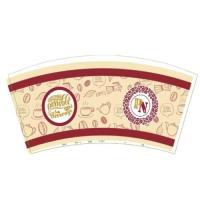 China Custom Printed Recyclable Paper Cup Fan 6oz Single Wall Disposable Cafe Take Away Drinking Packaging 1-6 Colors Paper Hot Coffee Tea Cup With Logo for sale
