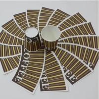 China Custom Color Printing Disposable Take Away Biodegradable Hot Coffee Packaging All Sizes Wholesale Paper Cup Fan for sale