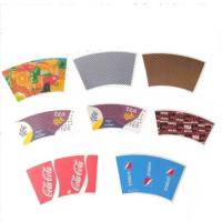 China Wholesale Custom Logo Takeaway 8oz 12oz 16oz Single PE PLA Coated Disposable Single Wall Coffee Paper Cup Fan for Hot or Cold Drink for sale