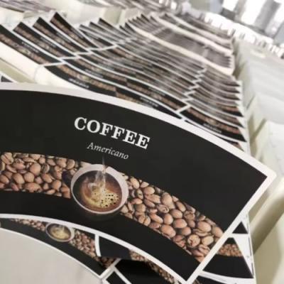 China Manufacture Price Factory Wholesale Customize Logo Design Hot Paper Cup Fan for Tea and Coffee Cups for sale