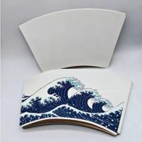 China Waterproof Food Grade Paper Cup Fan for Production of Paper Cups Featuring Food Grade Single Side PE Coating and 1 to 6 Color Printing Technology for sale