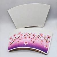China Durable Paper Cup Fan Made with FSC Certified 210 GSM PE PLA Coated Paper Suitable for Beverage Coffee Cups in Various Sizes for sale