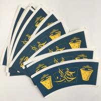 China Paper Cup Fan Designed for Maximum Impact Offering a Practical and Eco friendly Solution for Marketing at Public Events for sale