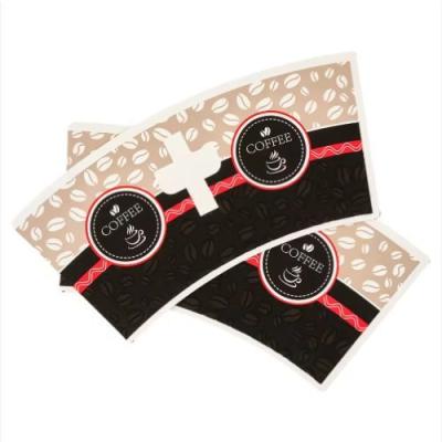 China Biodegradable Paper Cup Fan Perfect for Drink and Popcorn Making Environmentally Friendly and Sustainable Paper Cup Fan for sale