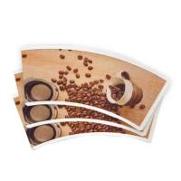 China Paper Cup Fan Made with Eco friendly PE PLA Materials Featuring Customizable Designs Printed in 1 to 7 colors on Durable Paper for sale