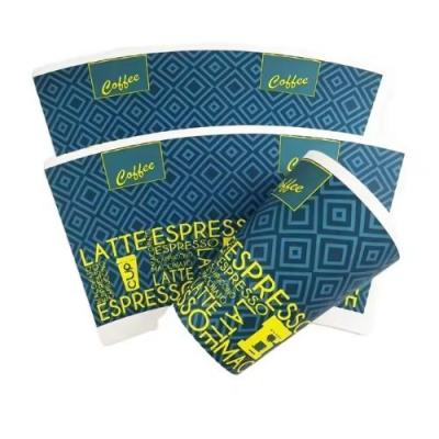 China Eco Friendly FSC Certified Paper Cup Fan Biodegradable PLA Coated Paper Weight Ranging from 150gsm to 350gsm Designed for Food Grade Purposes for sale