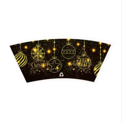 China High Grade FSC Certified Paper Cup Fan Made From PE Coated Paper Designed For Disposable At Festivals And Corporate Events for sale