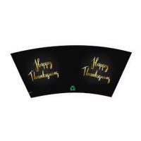 China Customizable Paper Cup Fan Suitable for Branding and Advertising Purposes at Conferences Seminars and Business Meetings for sale