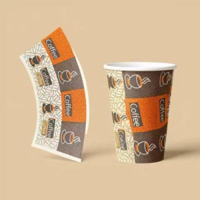 China Single or Double PE Coated Paper Cup Fan Raw Material with 150 to 300 GSM High Bulk for Enhanced Paper Cup Manufacturing Efficiency for sale