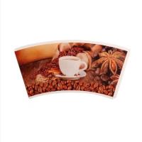 China 100% Virgin Wood Pulp Paper Cup Fan with PE Coating Available in 6 to 14oz Sizes Designed for Single and Double Side Cup Applications for sale