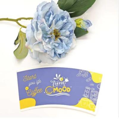 China Paper Cup Fan Eco Friendly Disposable Fan White or Crafted From 100 Percent FSC Certified Biodegradable Paper Materials Perfect for Marketing for sale