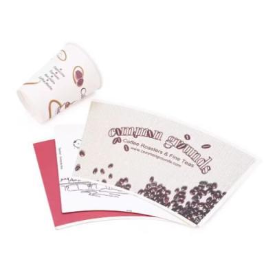 China Greaseproof Condensation Control Paper Cup Fan Single Double Side PE Coated Suitable for Disposable Paper Cups in Hot Cold Drink Applications for sale