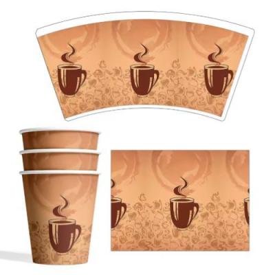 China Paper Cup Fan Eco friendly Raw Material Made from Sustainable Materials for sale