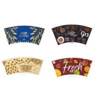China Paper Cup Fan Coated Paper Condensation Control for Cold Beverage Tea for sale