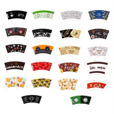China Paper Cup Fan Featuring 100 Percent Wood Pulp Material and PE PLA Coated for sale