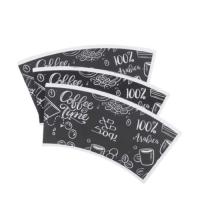 China Paper Cup Fan Designed Using Sustainable PLA Coated Paper Waterproof for sale