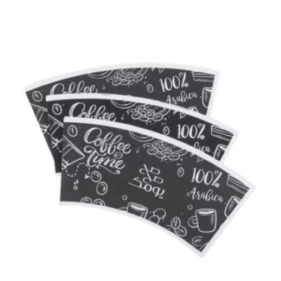 China Paper Cup Fan Designed Using Sustainable PLA Coated Paper Waterproof for sale